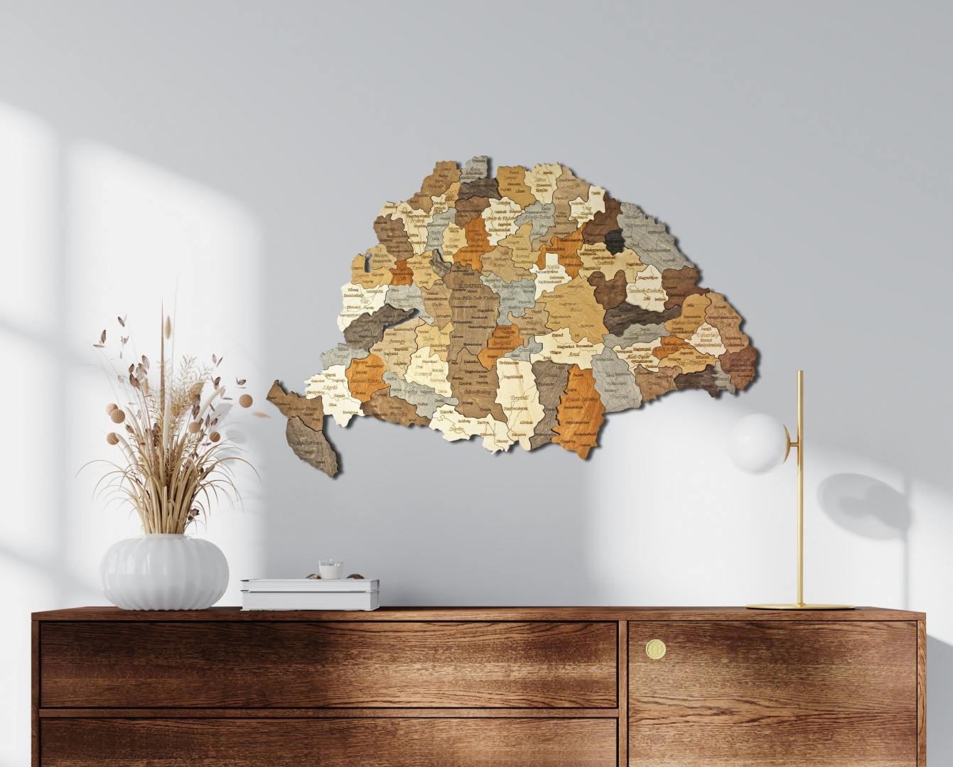 3D NAGY MAGYARORSZÁG PUZZLE TÉRKÉPE | Talamon